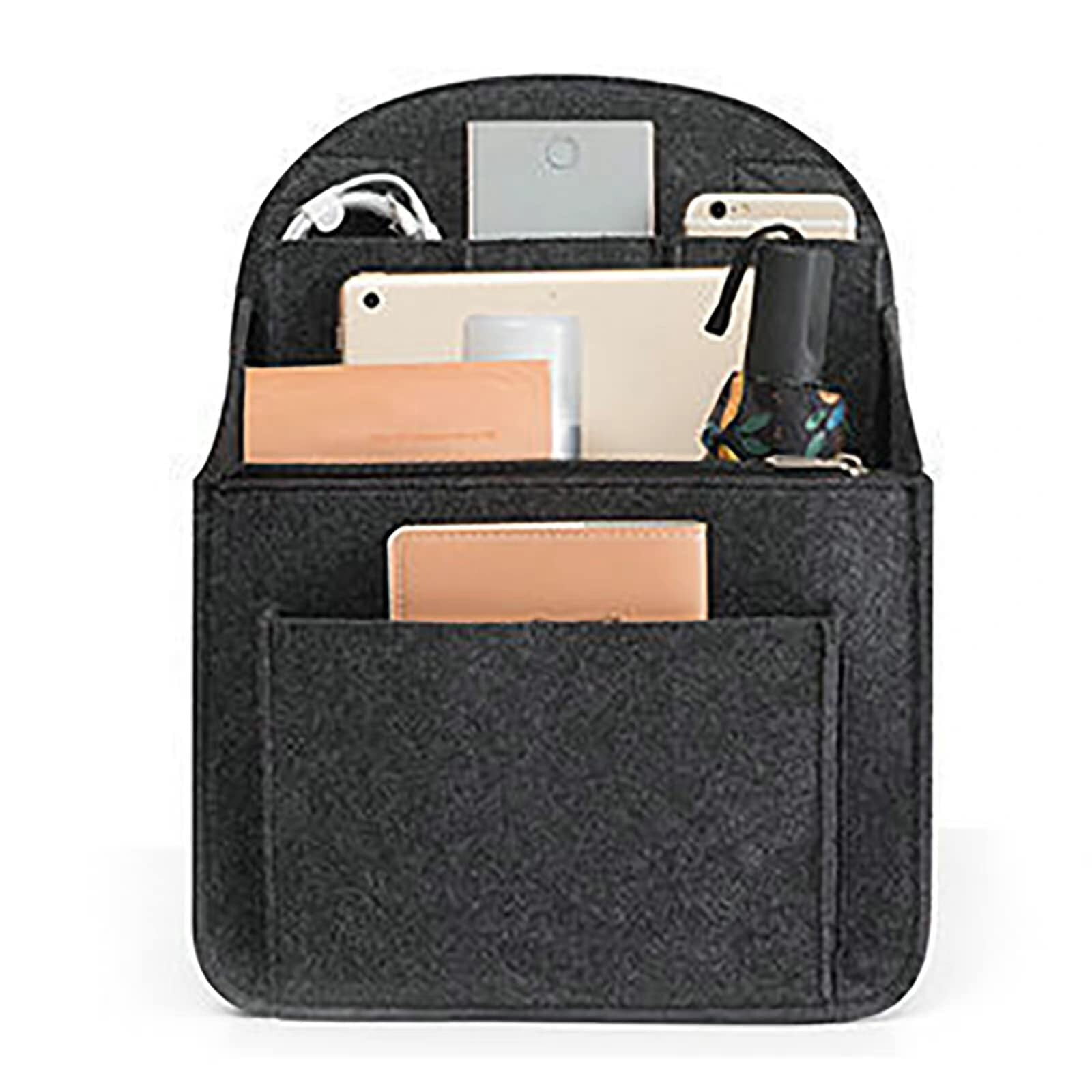 B Felt Backpack Organiser Mini Backpack Organizer Insert Small Bag ...