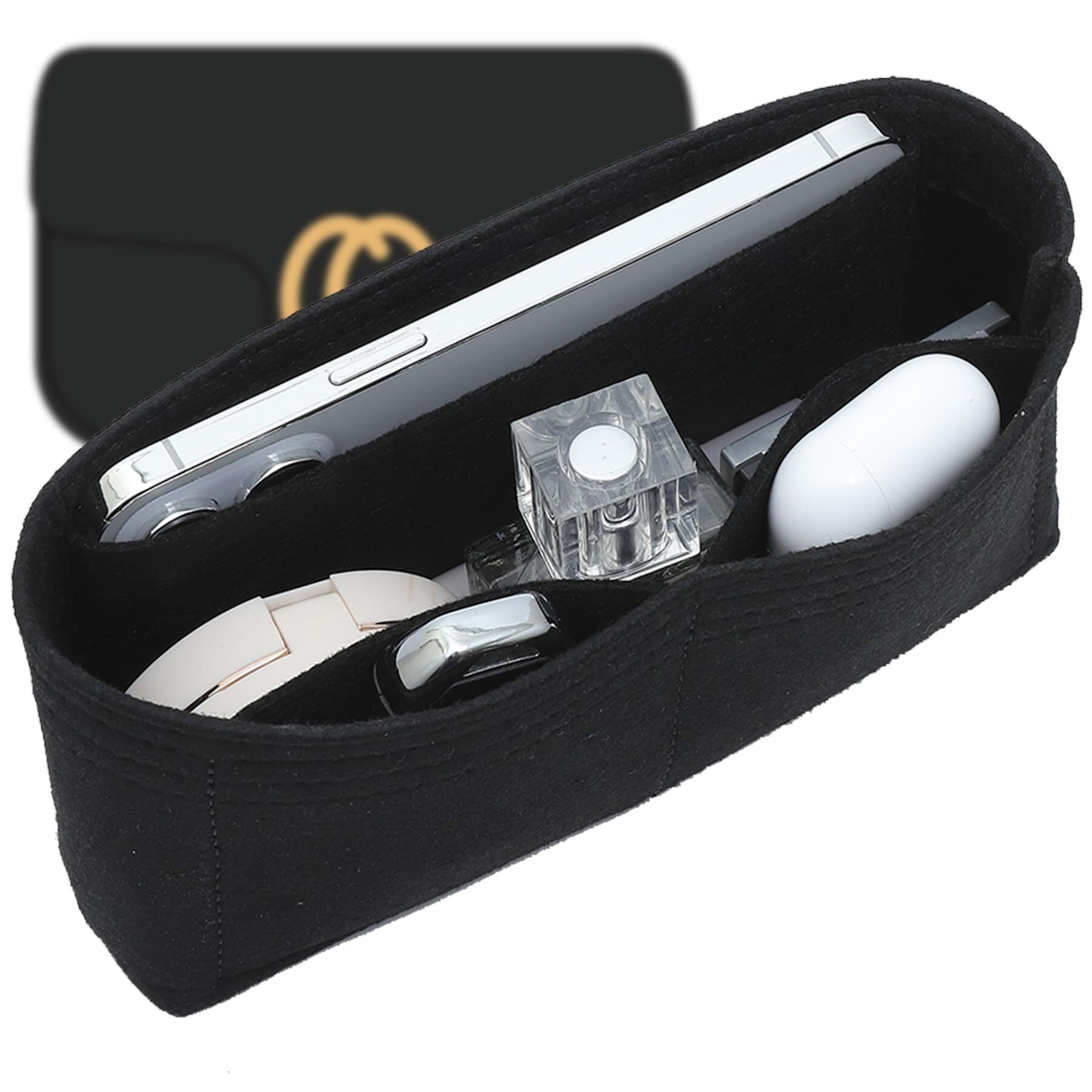 B Felt Mini Purse Organizer Insert for GG Marmont Mini Matelasse ...