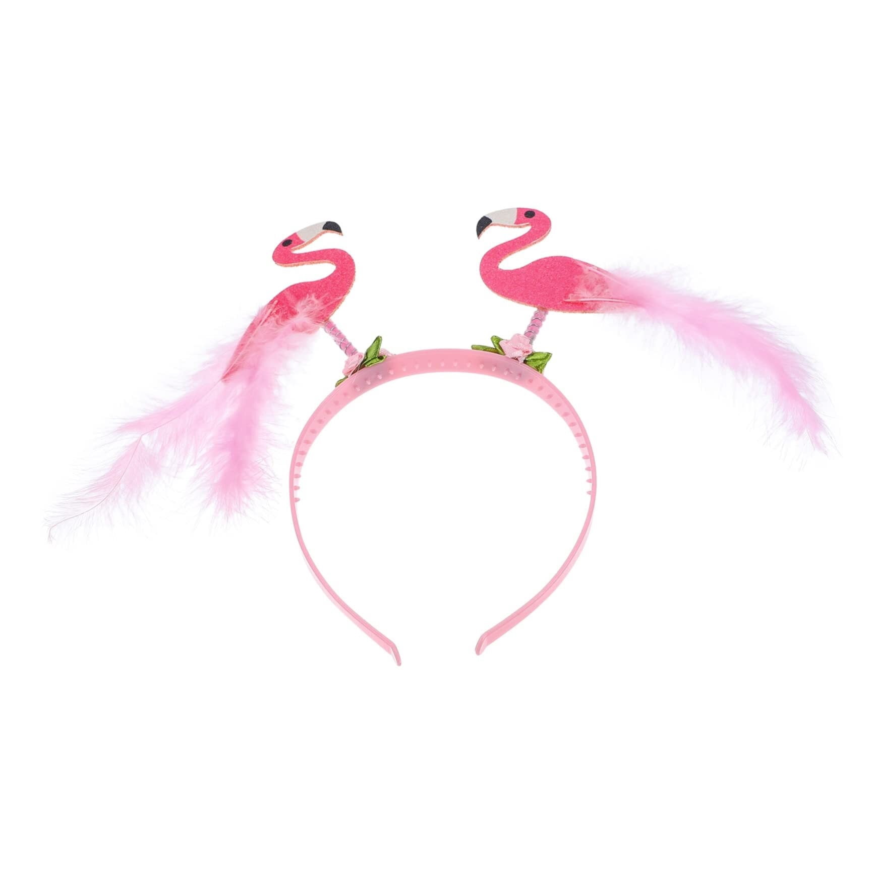 B Flamingo Hair Accessories - Pink Tropical Hawaiian Headband, Head ...