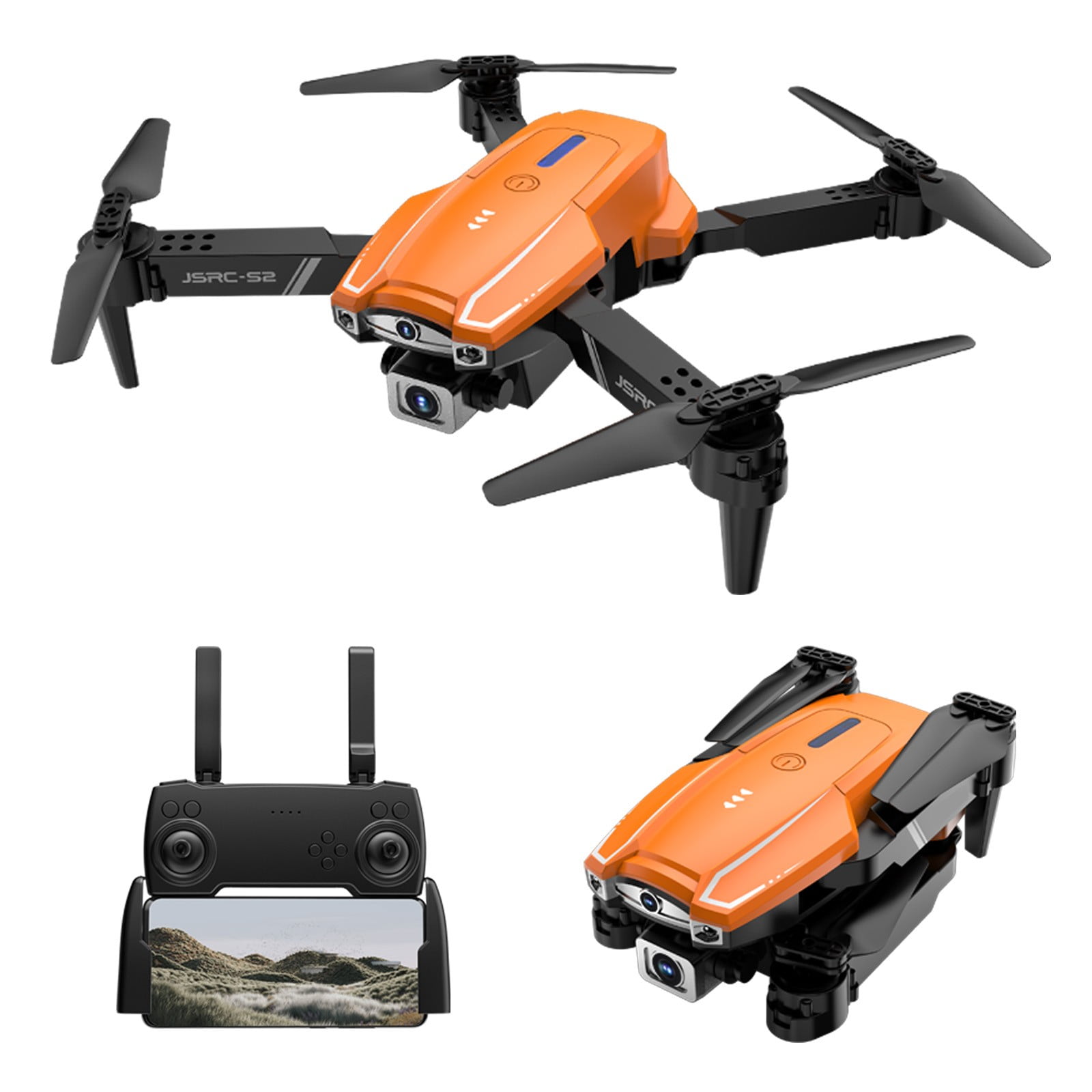 B Foldable Drone With Dual 1080P Camera, Obstacle Avoidance, Wifi Fpv ...