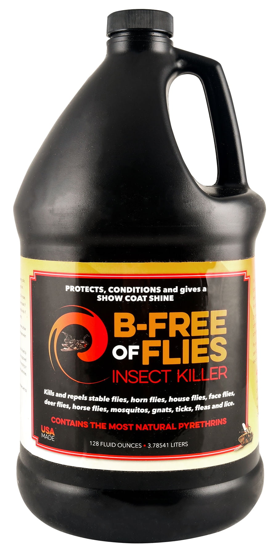 B-Free of Flies IC221 (C) - Insect Killer and Gnat Deterrent for Horses ...