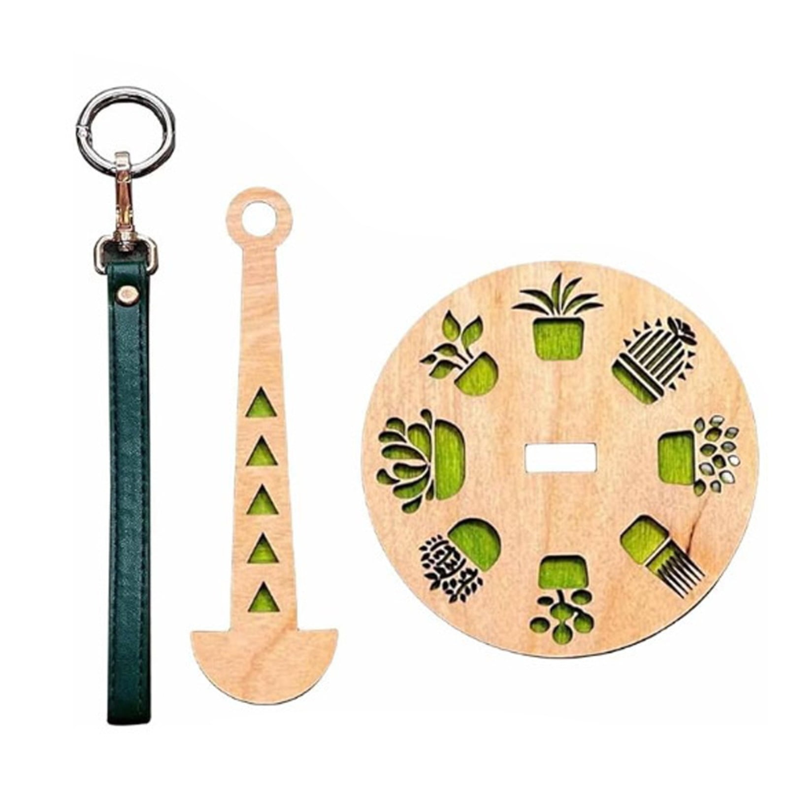 B Friday Deal!Wood Crafts. Hand Held Wrist Yarns Wooden Wrist Yarns ...