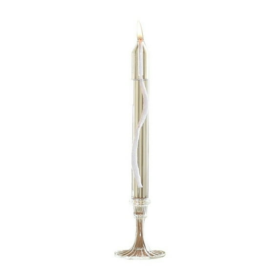 B Glass Oil Candlestick Refillable Liquid Candle Holder Classic Taper ...