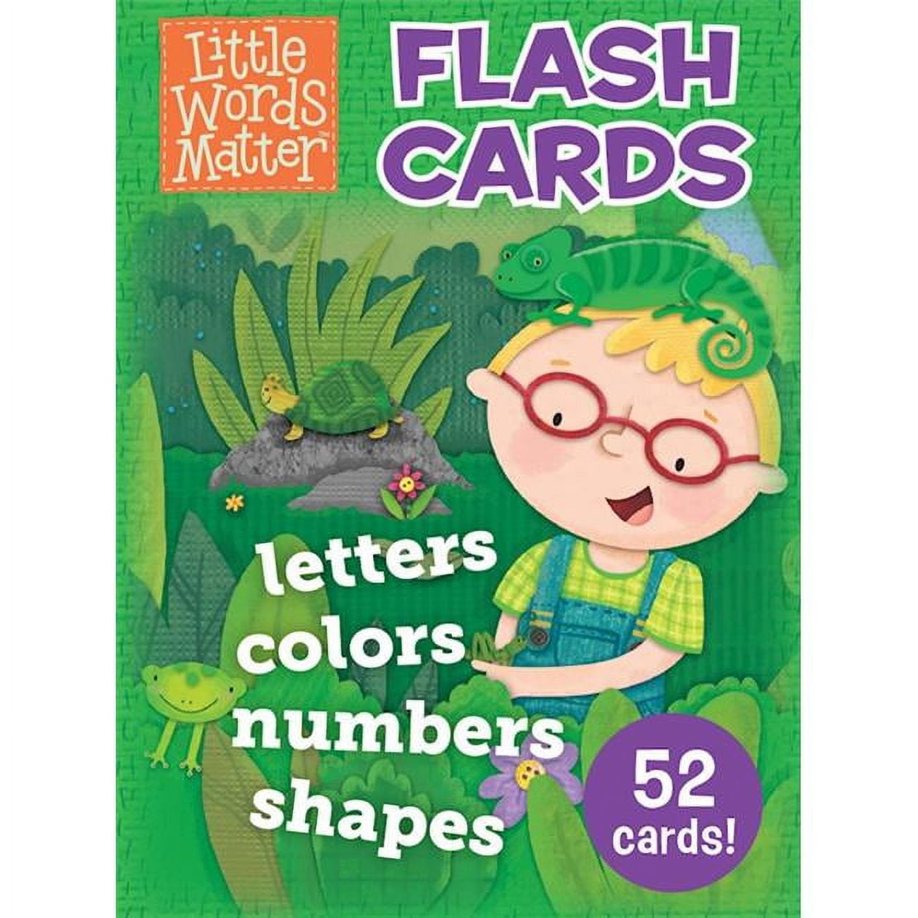B&H Publishing 254063 Letters Colors Numbers Shapes Flashcards - 52 ...