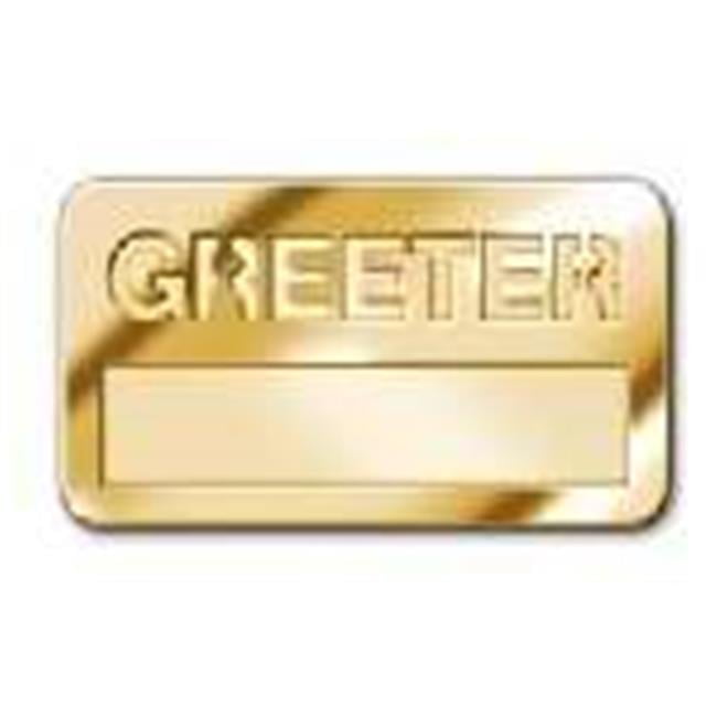B & H Publishing Group 676819 Brass With Cut Out Small Badge Greeter ...