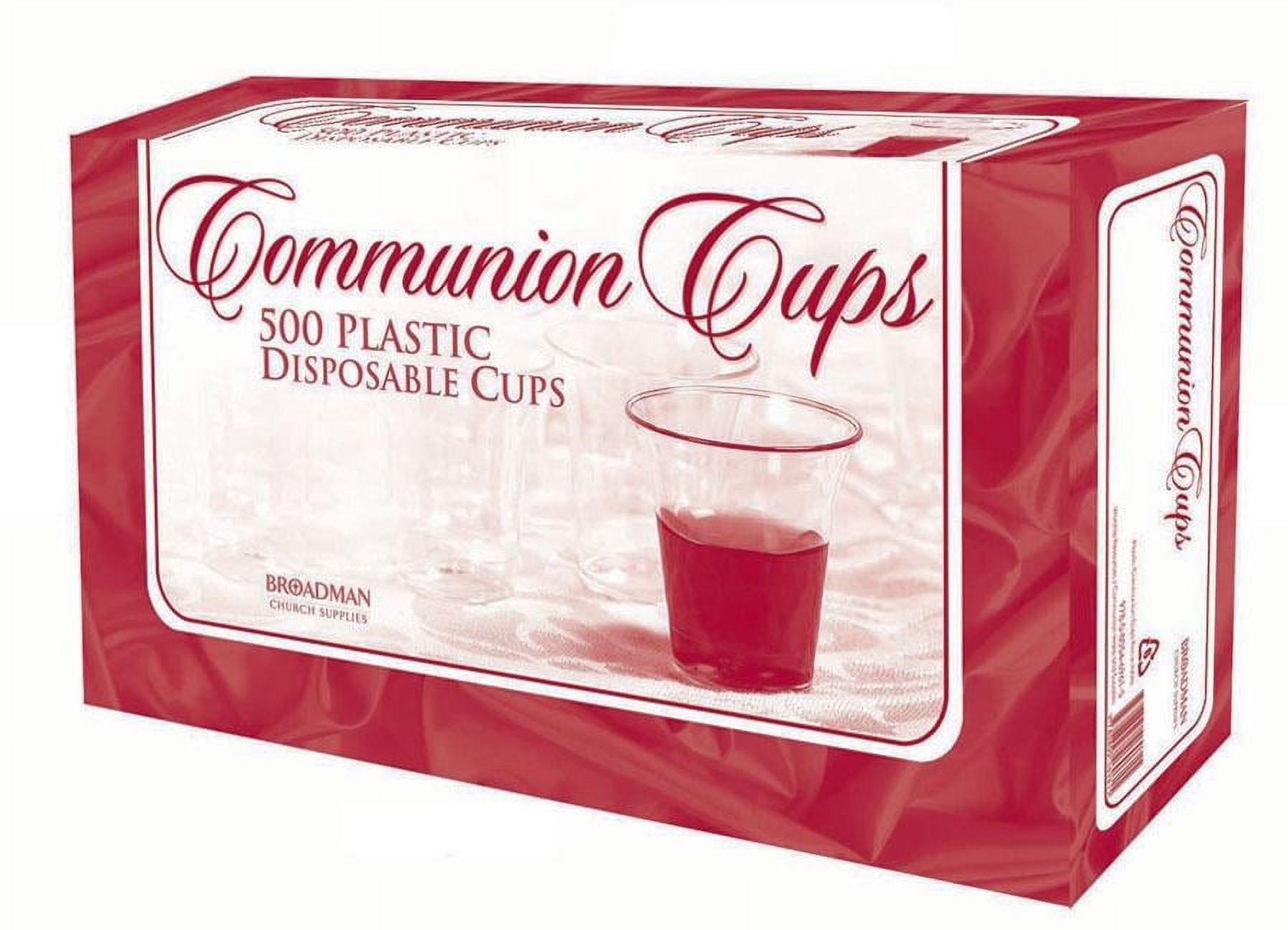B&H Publishing Group: Clear Plastic Disposable Communion Cups, 500 ...