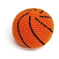 B Handmade Knitted Basketball Design Sandbag For Kids Juggling Play ...