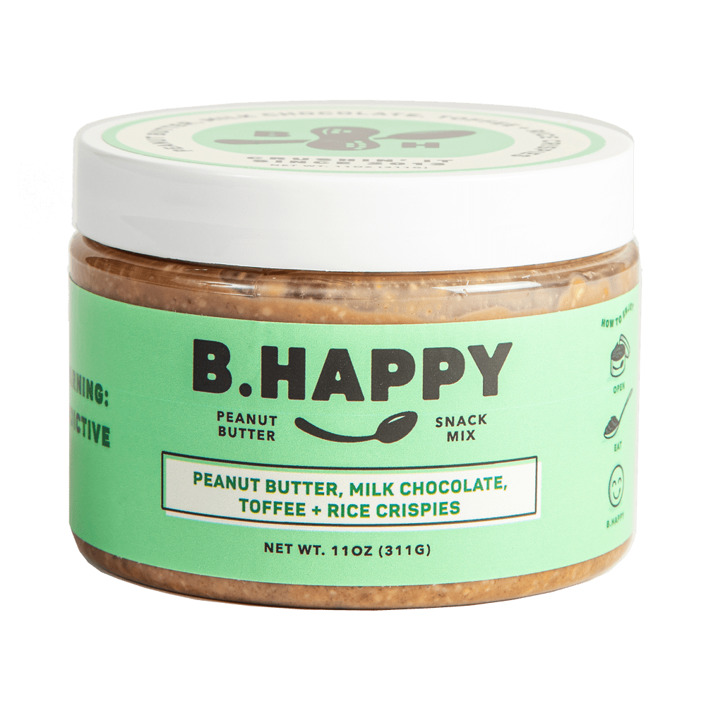B Happy Peanut Butter, All Natural, Go Lucky - Milk Chocolate, Toffee ...