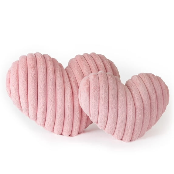 B Heart Shaped Pillowcase Including Pillow Core Throw Pillow for ...