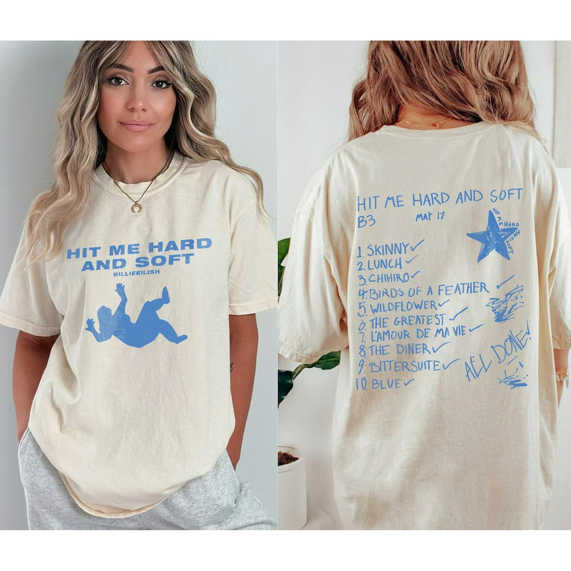 B.Il.Lie E.Ili.Sh Sand Shirt B.E Hit Me Hard And Soft World Tour 2024 T ...