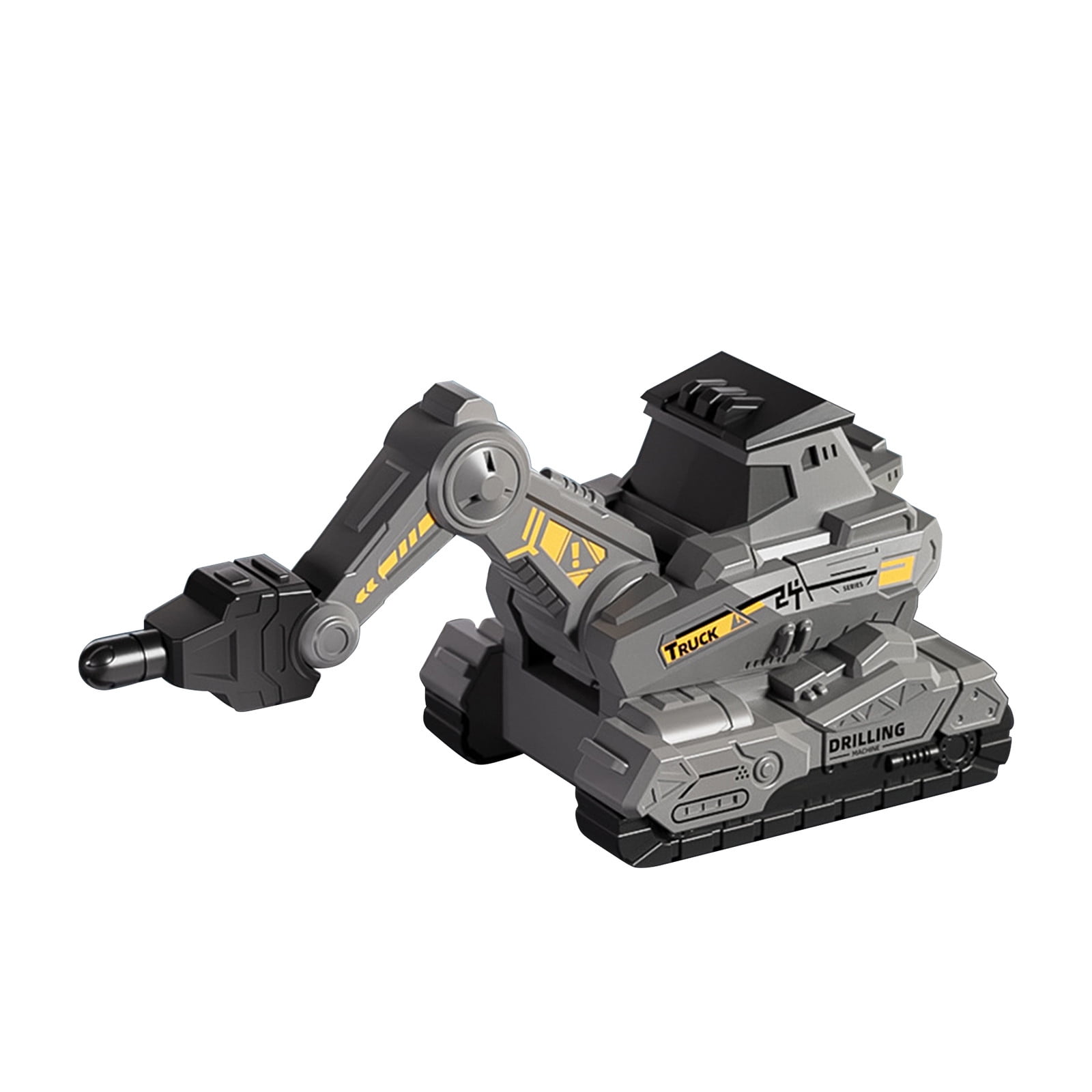 B Inertia Powered Engineering Vehicle Toy Set Construction Trucks For ...