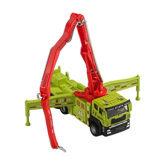 B Inertial Alloy Engineering Vehicle Toy For Boys Excavator Concrete ...