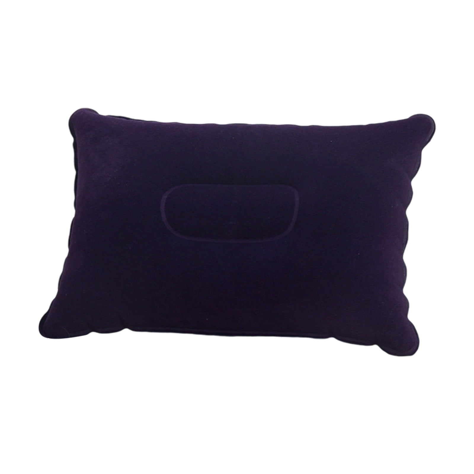 B Inflatable Camping Pillow With Flocked Surface Portable Blow Up ...