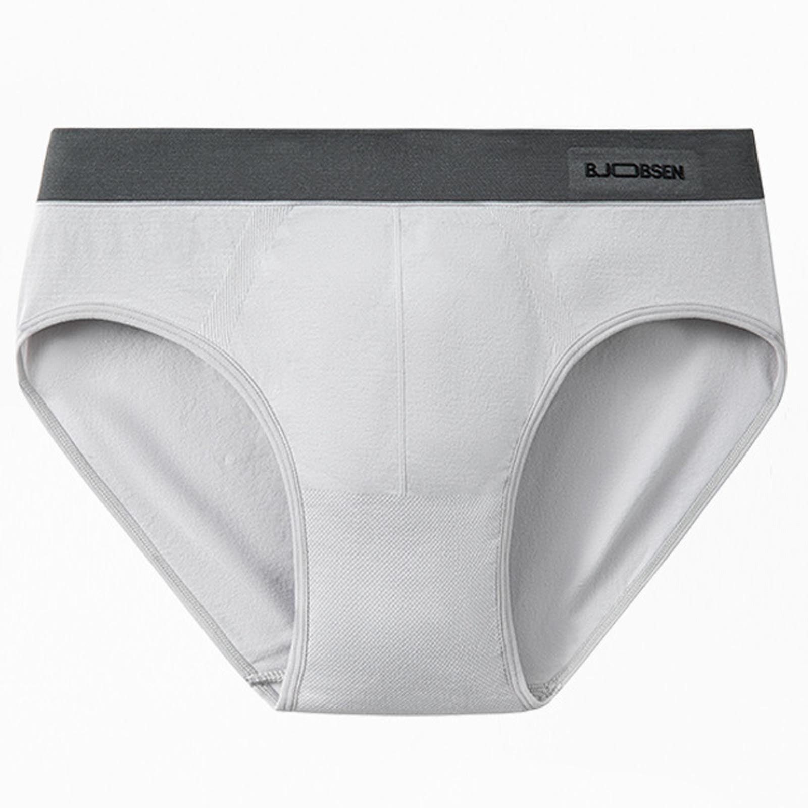B.JOBSEN Men's Cotton Briefs - Comfortable, Breathable, Skin-Friendly ...
