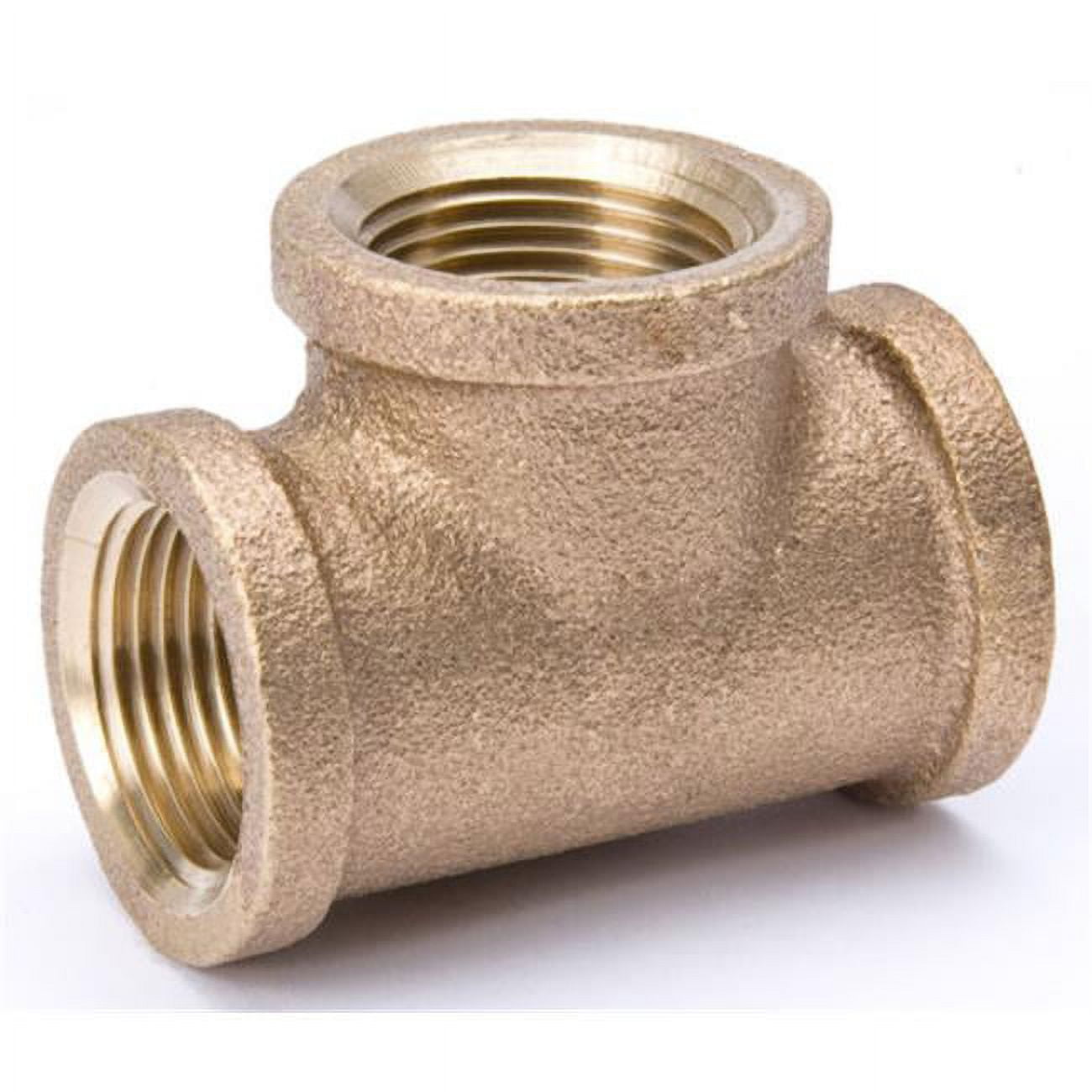 B & K 0.75 in. Brass Tee Pipe - Walmart.com