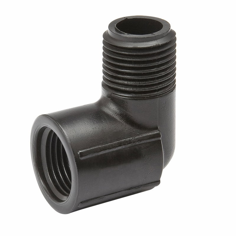 B&K Products 4000401 0.5 Male x 0.5 in. Dia. Female Poly 90 deg Street ...