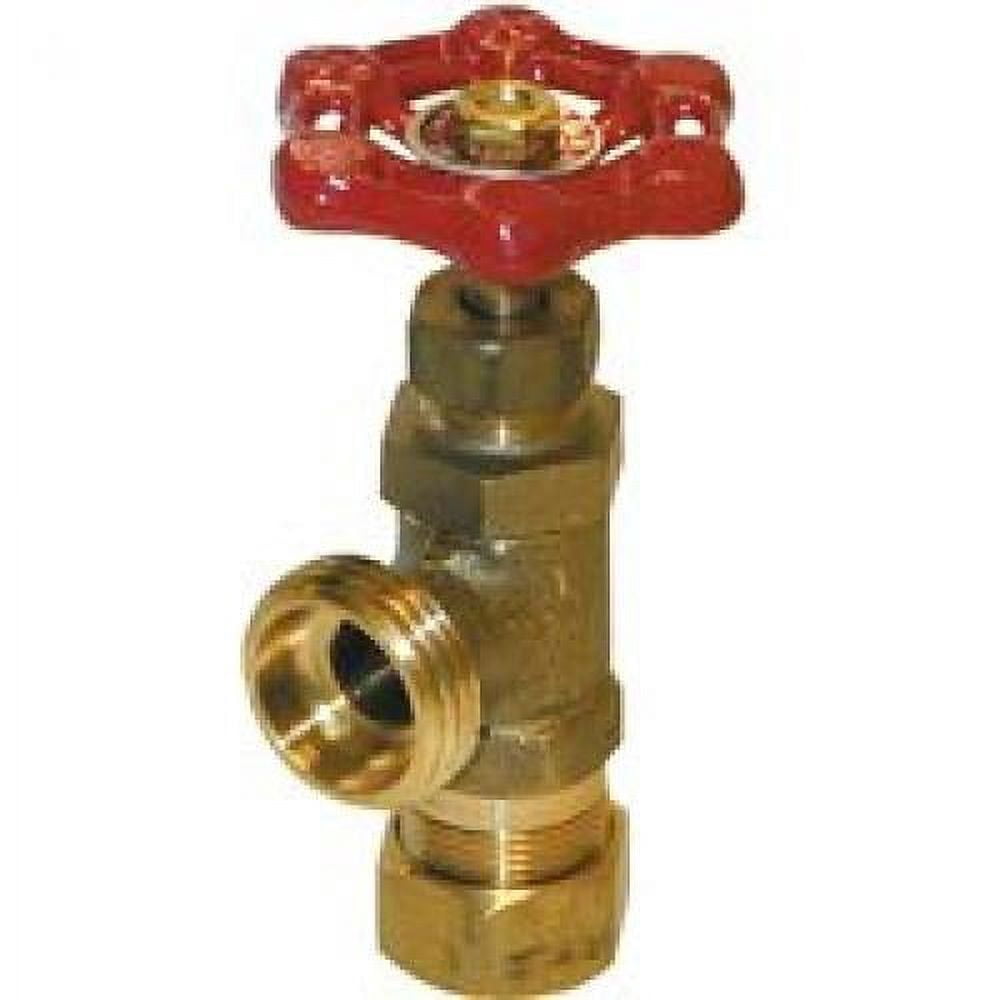 B & K 102-033 Boiler Drain Valve, Brass 5/8" - Walmart.com