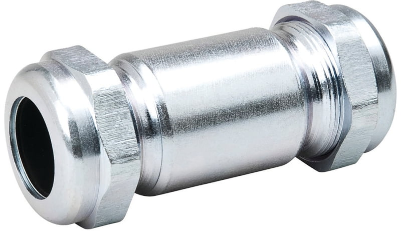 B & K 160-004HP/HC Pipe Coupling, 3/4 in, Compression, Steel, 125 psi ...