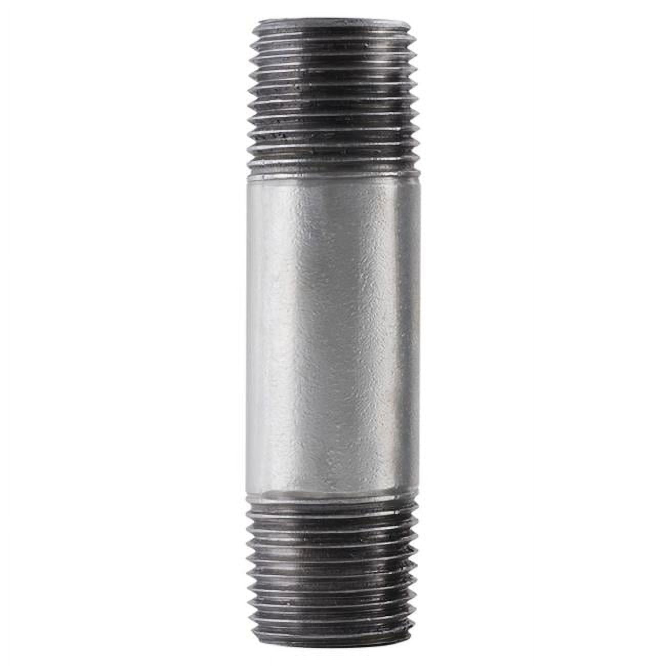 B & K 2 in. x 4 in. Galvanized Steel Nipple - Walmart.com