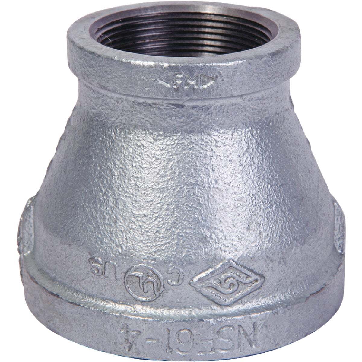 Southland 2 In. x 1-1/2 In. FPT Reducing Galvanized Coupling 511-387HN ...