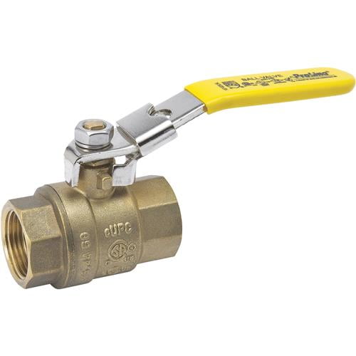 B&K Chrome Plated Brass Locking Ball Valve 1/2", Each - Walmart.com