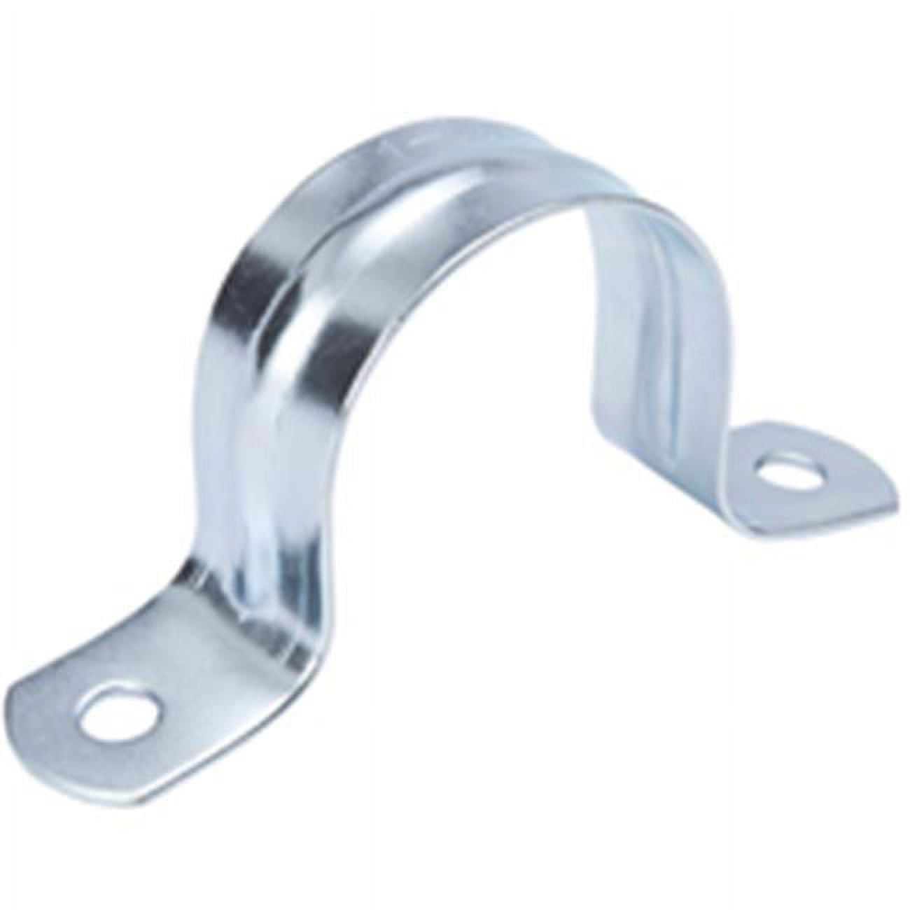 B & K G13-100HC Pipe Strap 1 in Opening Galvanized Steel - Walmart.com