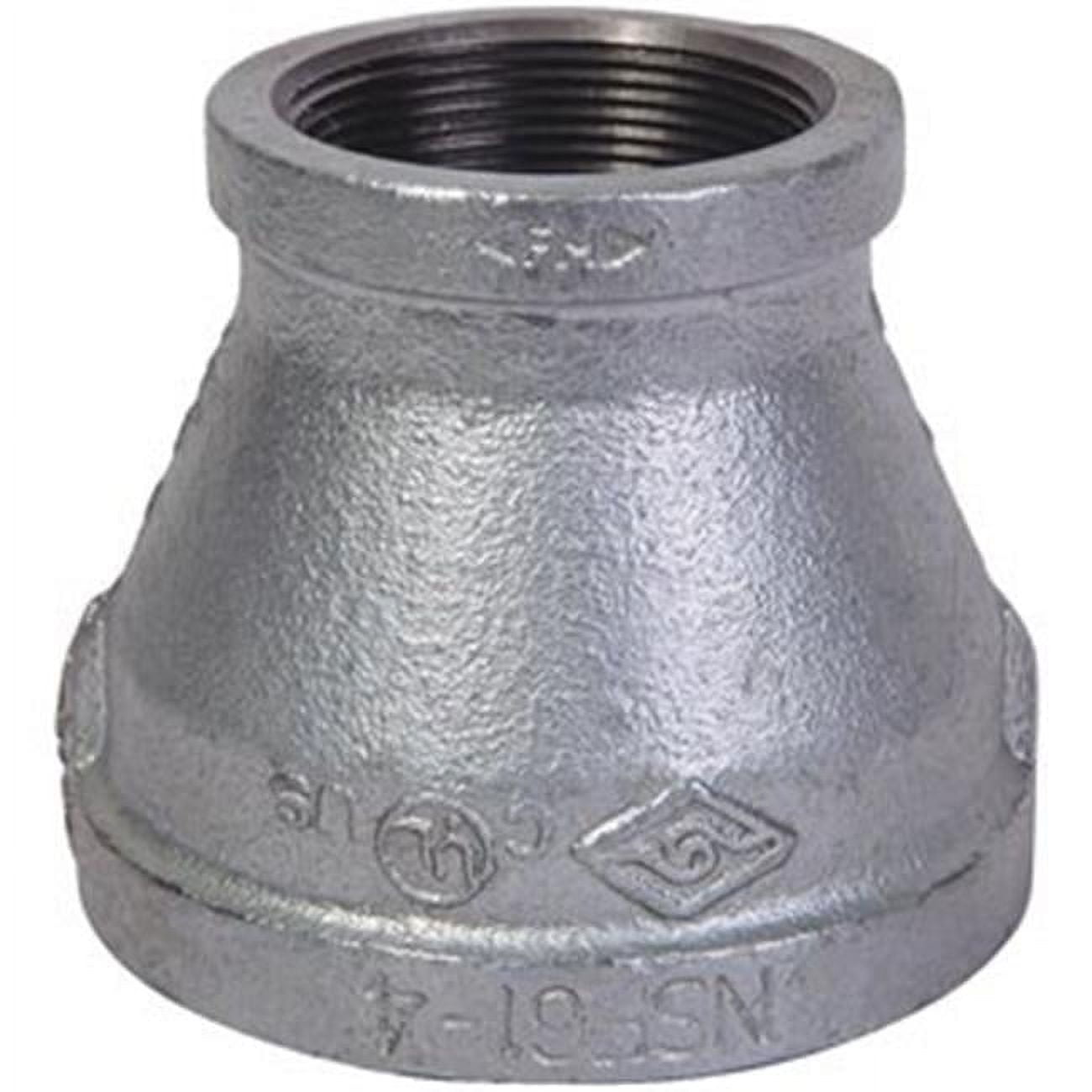 B & K Galvanized Iron Reducing Coupling 1.5' X 1.25' - Walmart.com