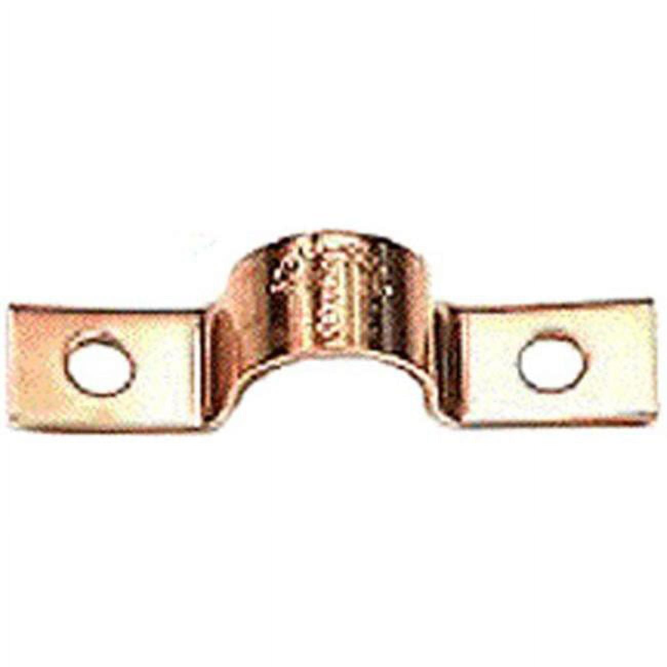 B & K Industries A62574 0.75 in. Two-Hole Copper Tubing Straps - Pack ...