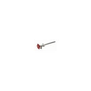 Mueller Frost Proof Sillcock Anti-Siphon, Silver, Red, 1/2 In. Copper ...