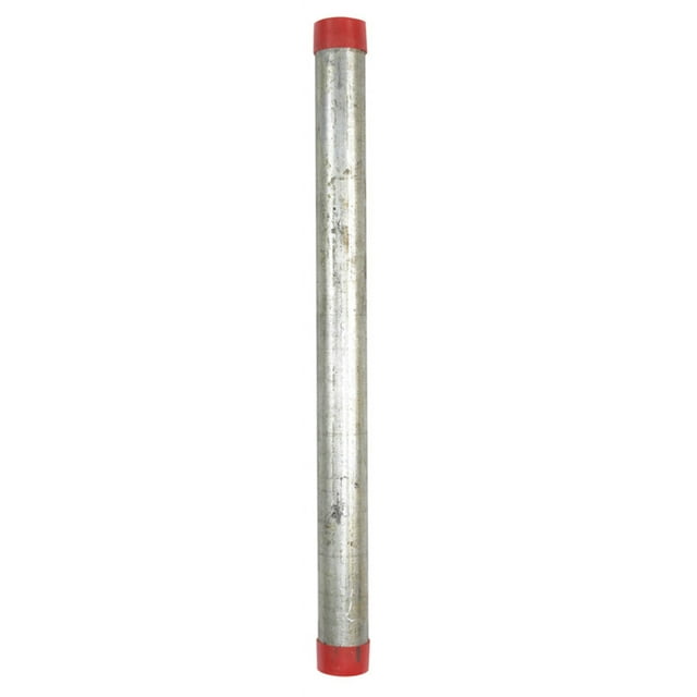 B&K Mueller 1-1/2 in. D X 24 in. L Galvanized Steel Pre-Cut Pipe ...