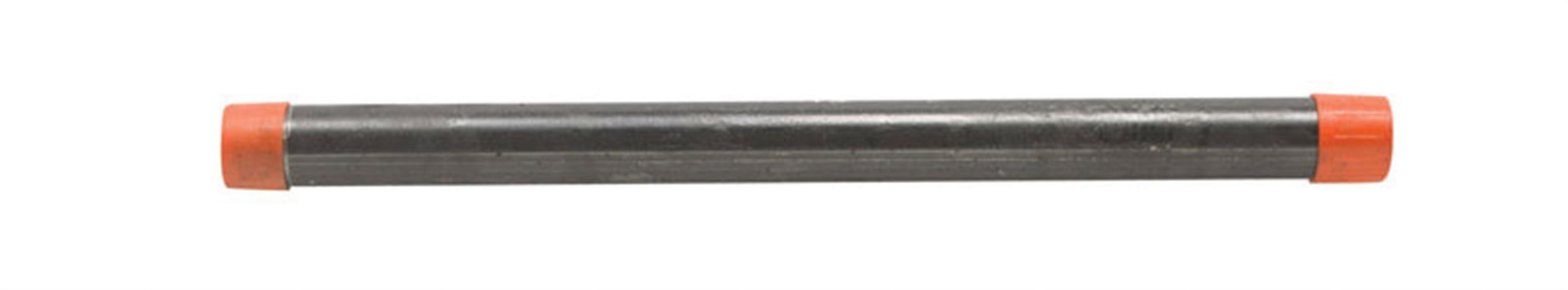 B&K Mueller Black Steel Pre-Cut Pipe, 1 in. Dia. x 24 in. L, Threaded ...