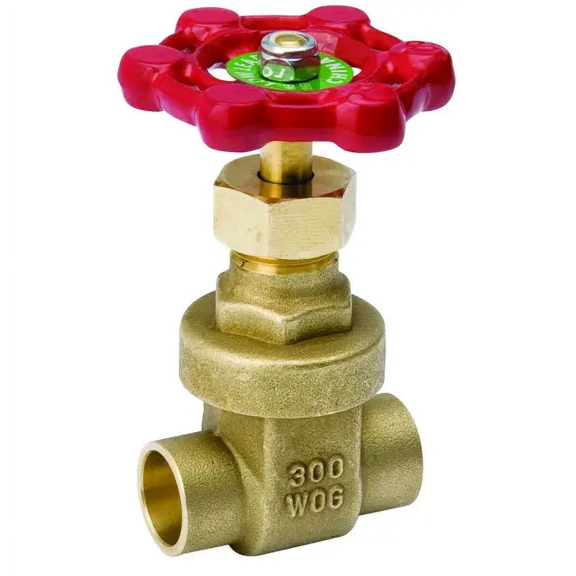 B&K Mueller 100-704NL Proline Series Gate Valve, 3/4 Inch Connection ...