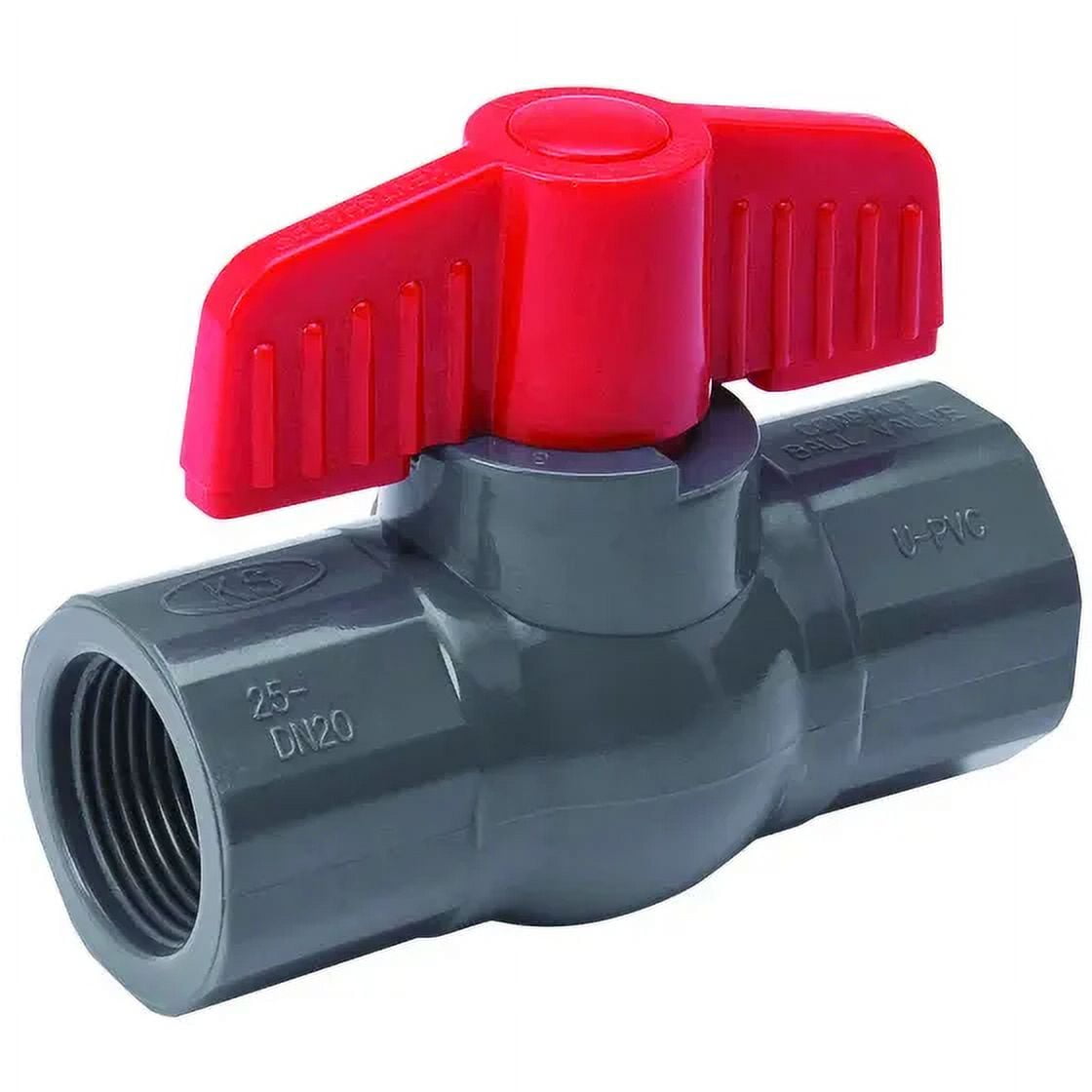 B&K Mueller 107-103 Ball Valve Sch80 1/2 Ips, Each - Walmart.com