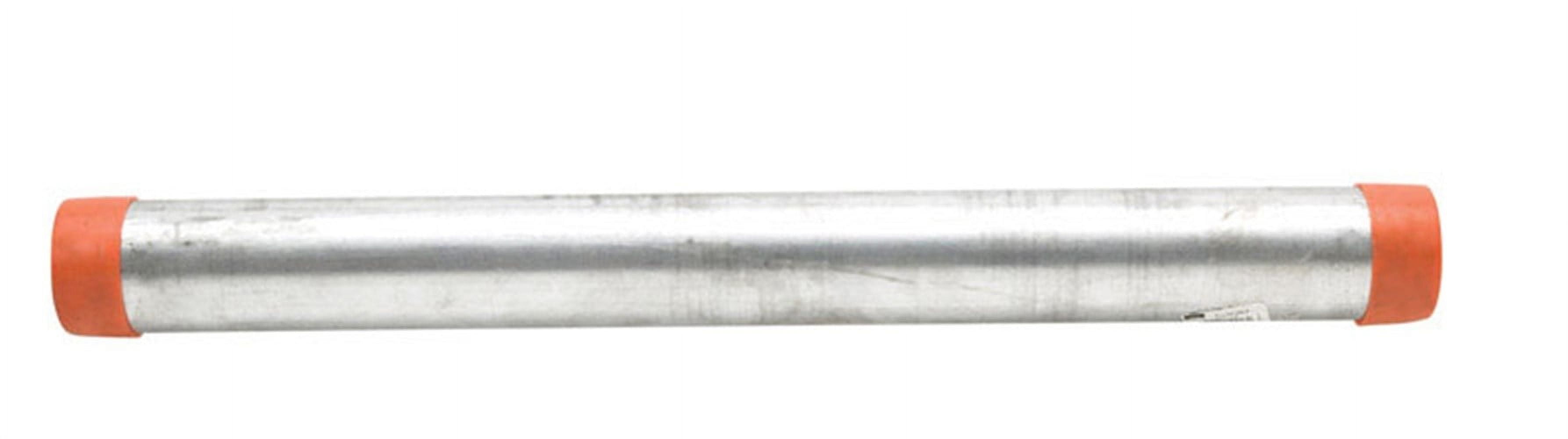 B&K Mueller 2 in. Dia. x 24 in. L Galvanized Steel Pre-Cut Pipe ...