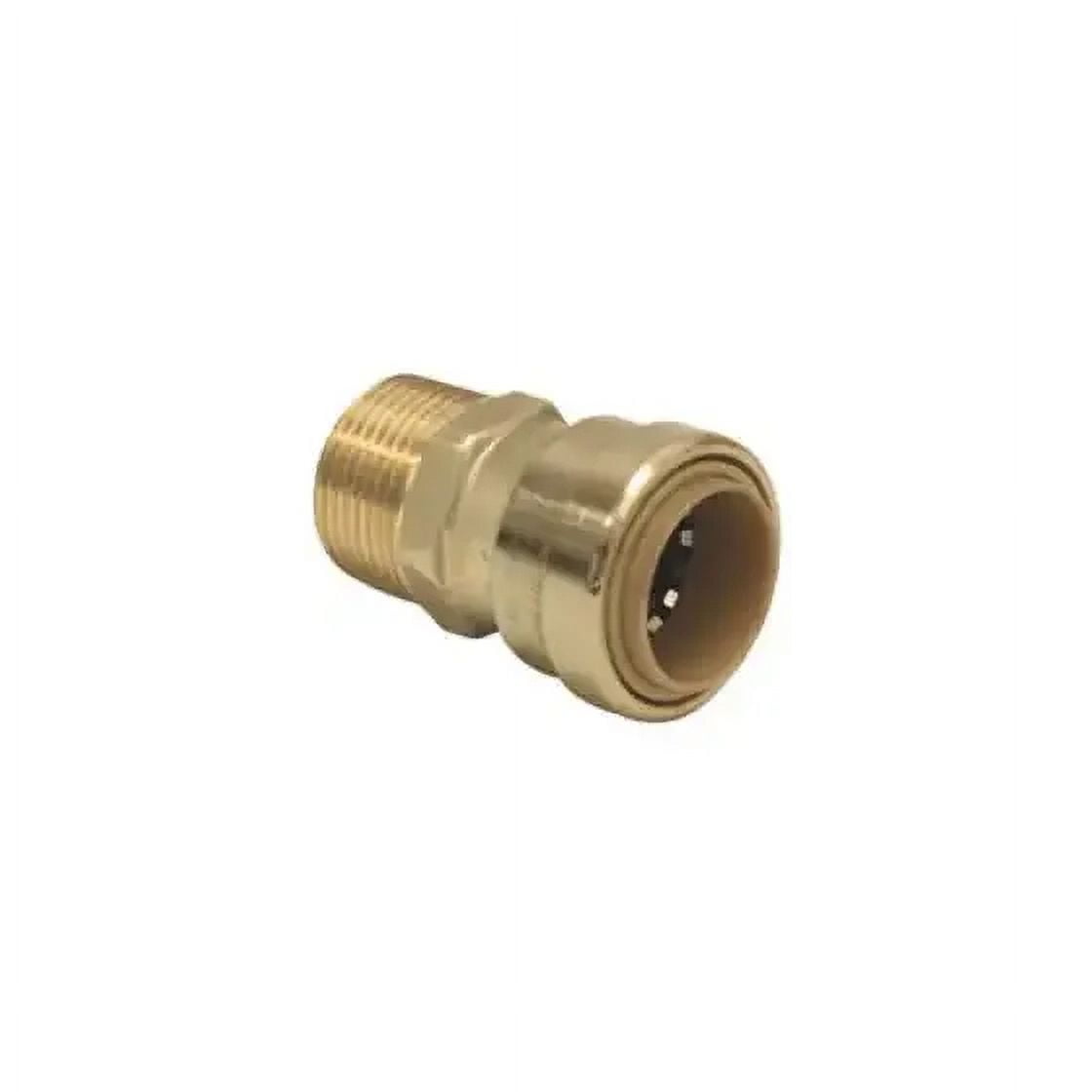B&K Mueller 6630-103 1/2 Inch Male Push Adapter, Each - Walmart.com