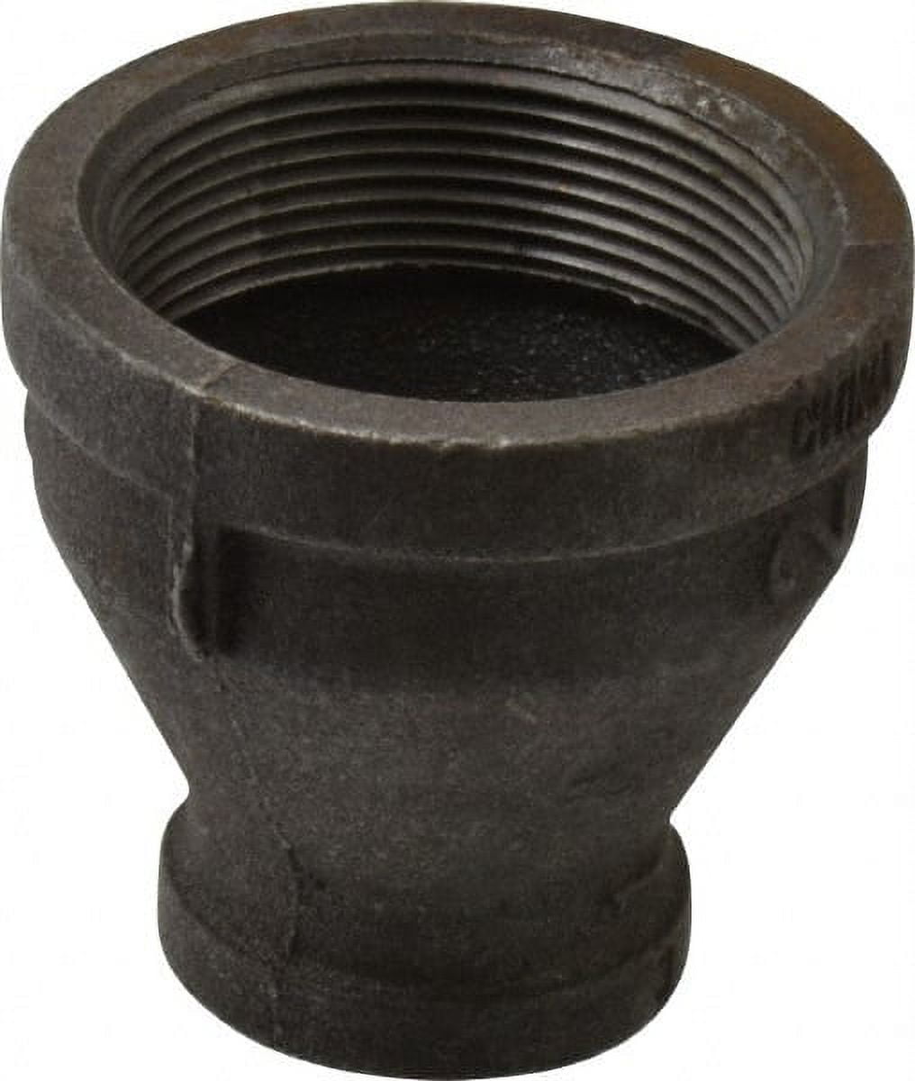 B&K Mueller Size 2 x 1", Class 150, Malleable Iron Black Pipe Reducing ...