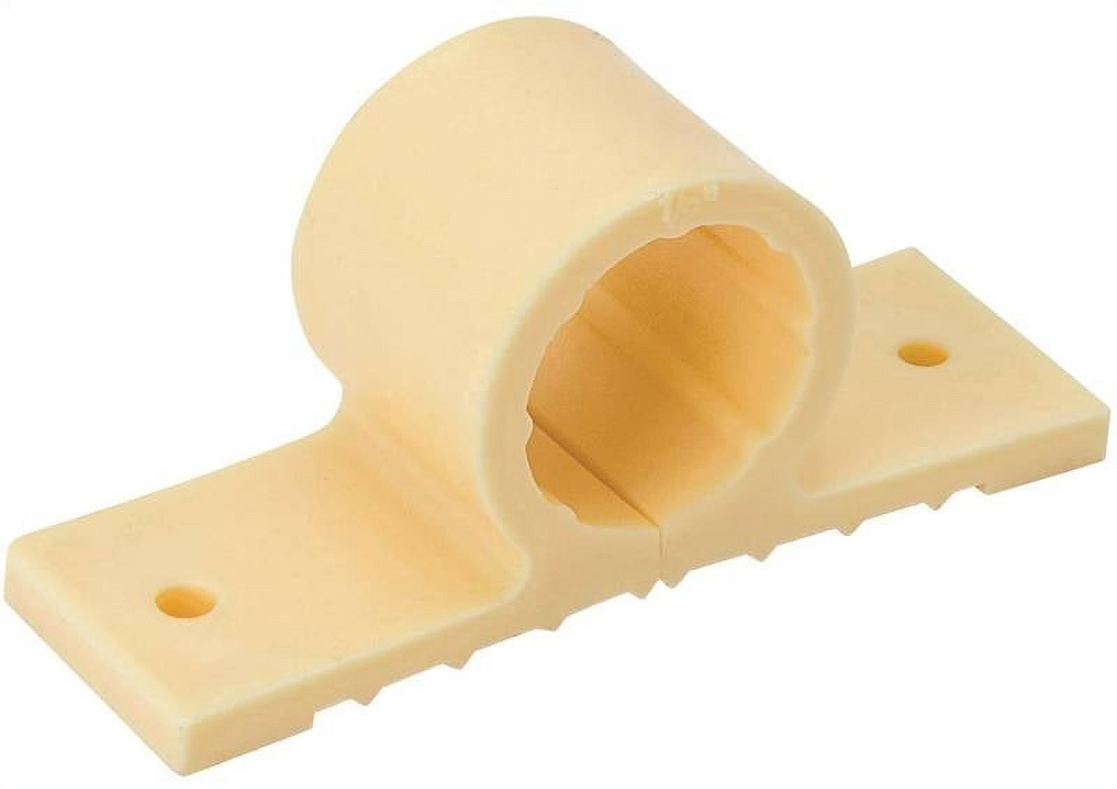 B & K P28-050HC 2-Hole Standard Pipe Clamp, Polypropylene, 1/2 in Pipe ...