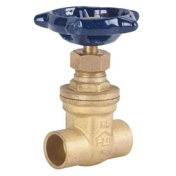 B & K ProLine 100-453NL Gate Valve 1/2 in Sweat Brass - Walmart ...