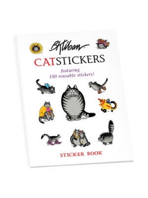 B. Kliban Cat Stickers Sticker Book - Walmart.com