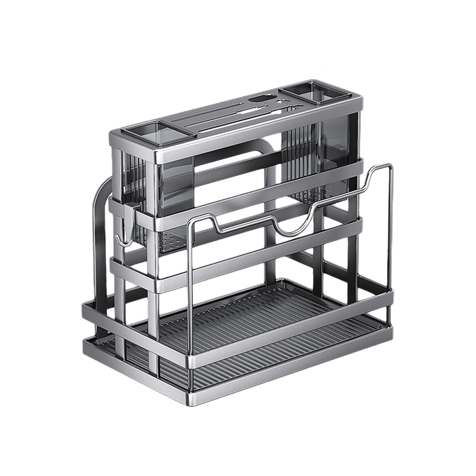 B Knife Holder Storage Rack All In One Stand For Chopsticks Spoons ...