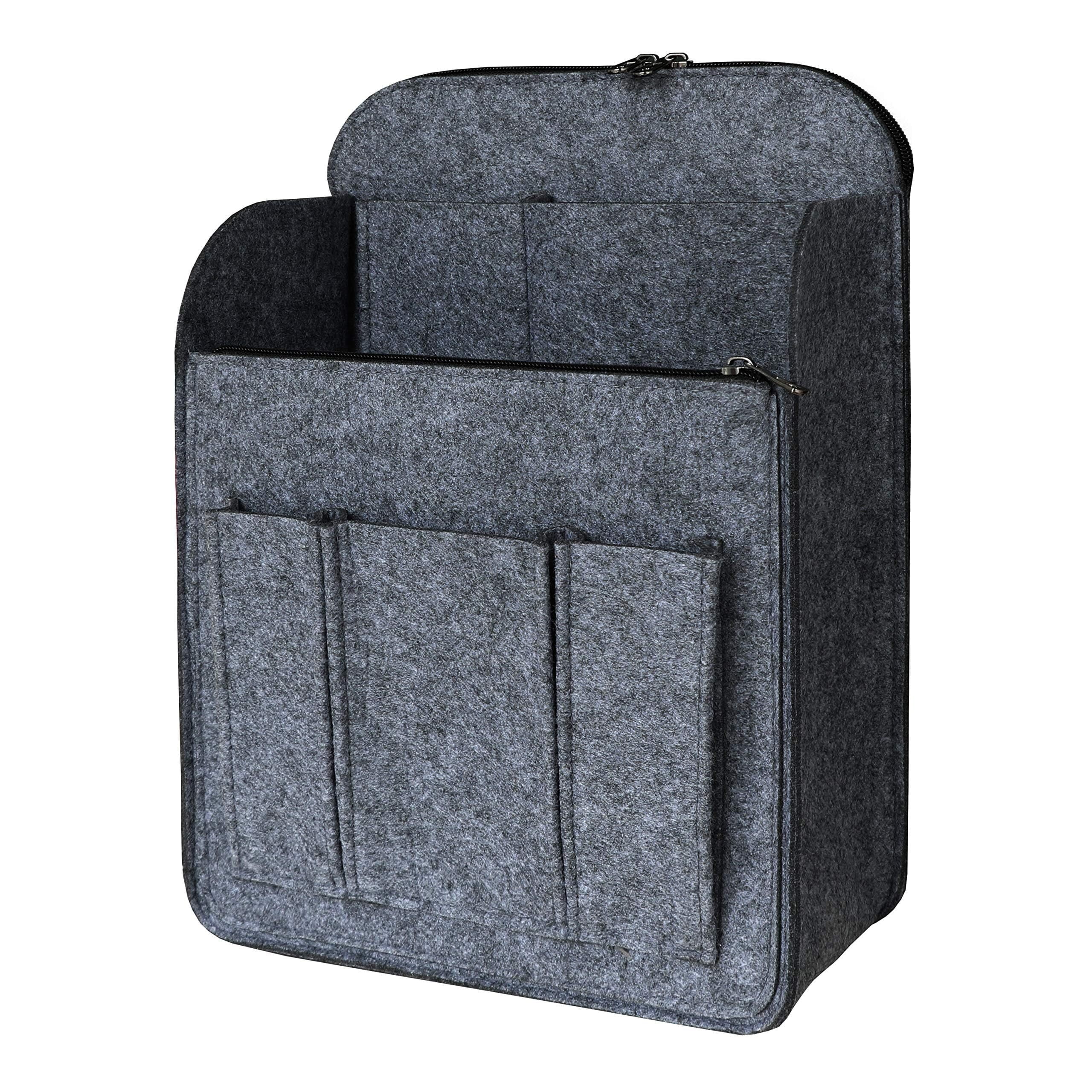 B Large Backpack Organizer Insert Felt Bag Organizer with Zipper ...
