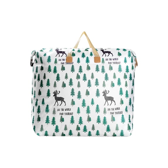 B Large Storage Tote Bag With Handle For Quilt Blanket Foldable ...