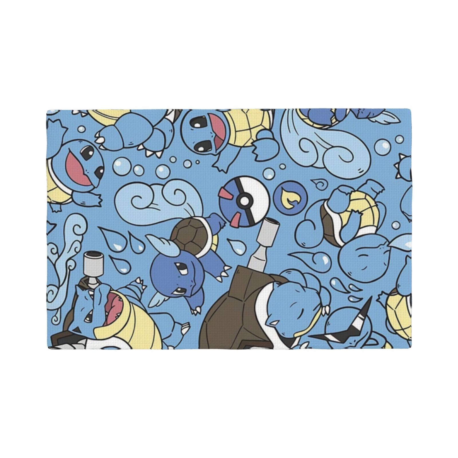 B-Lastoise Set Of 4 Personal Anime Tablecloths,Waterproof,Non-Slip ...