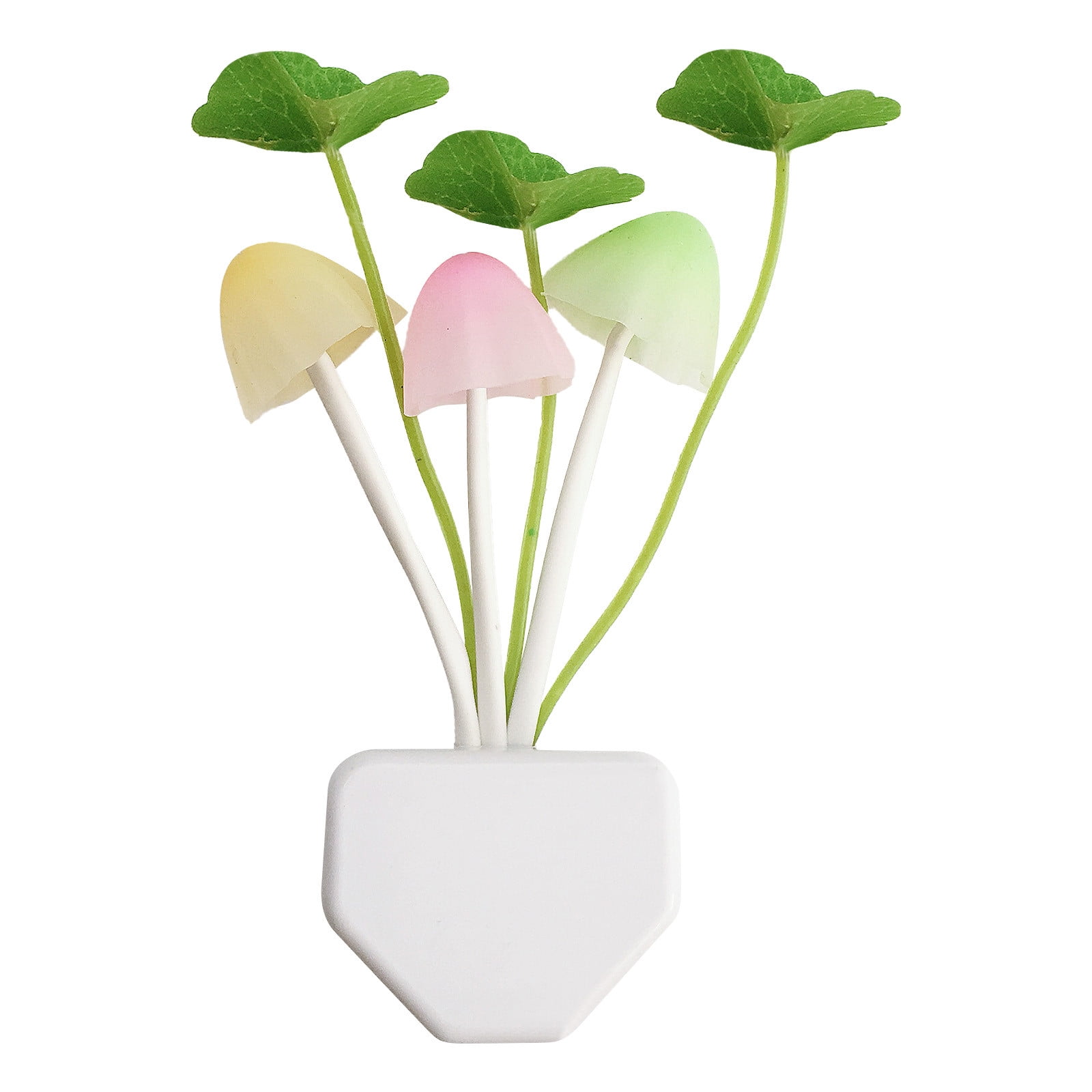 B Light Control Leaf Night Light Led Color Changing Night Light With Us ...