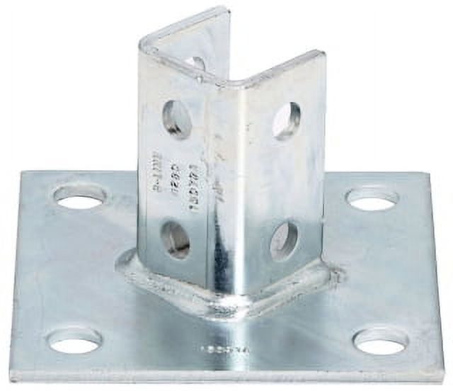B-Line B280SQSS4, Strut Post Base, B280Sq Ss4, 1 PC - Walmart.com