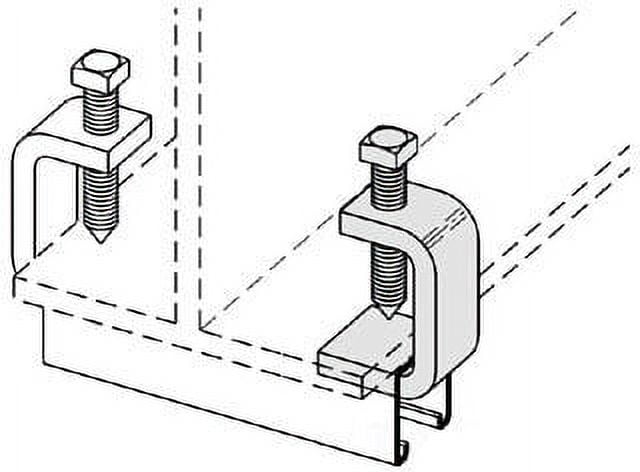 B-Line B435HDG, Beam Clamp, B435 Hdg Bm Clmp, 1 PC - Walmart.com