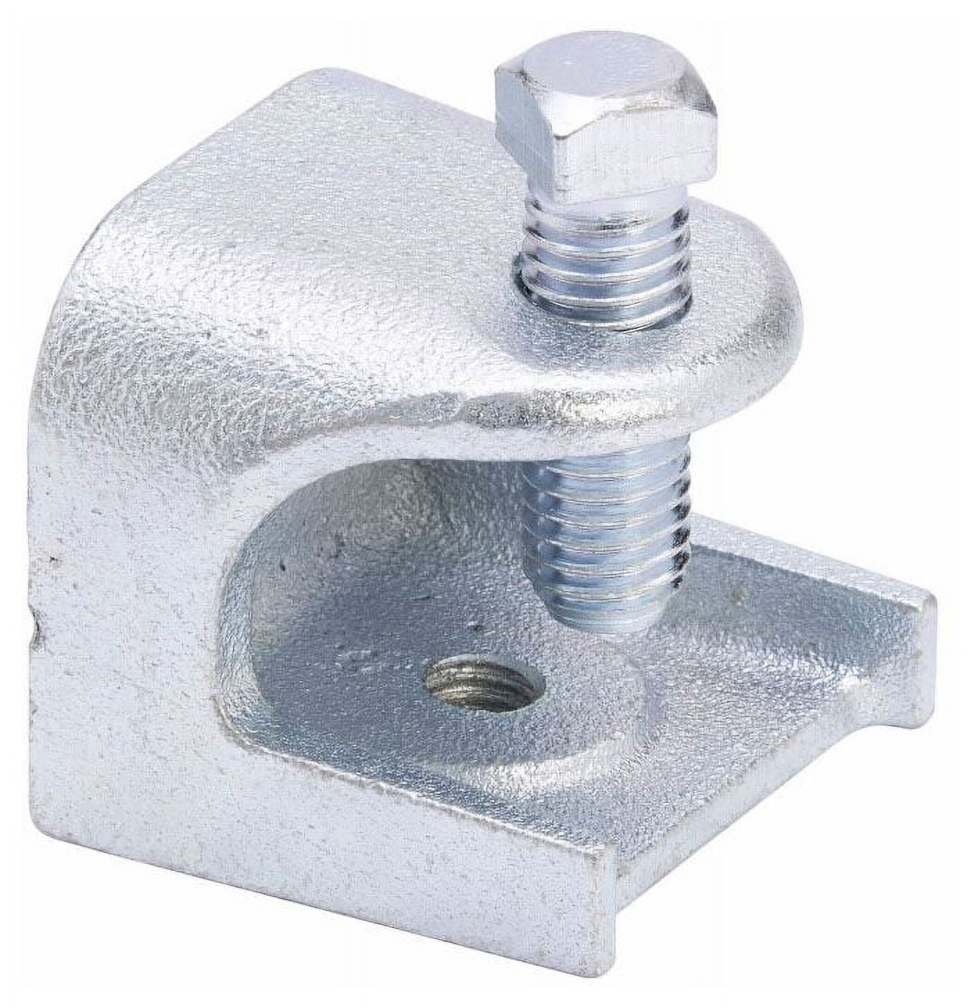 B-Line B444-3/8-ZN Malleable Iron Beam Clamp with 3/4" Jaw, Set Screw ...