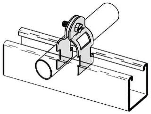 B-Line Systems B2209-ZN-3/4 Zinc Electroplated Conduit to Strut Clamp 3 ...