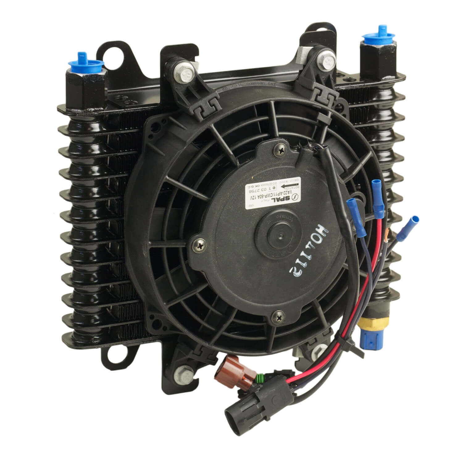 B&M 70298 Cooler, Medium Hi Tek Cooling System with Fan, 350 CFM Rating ...