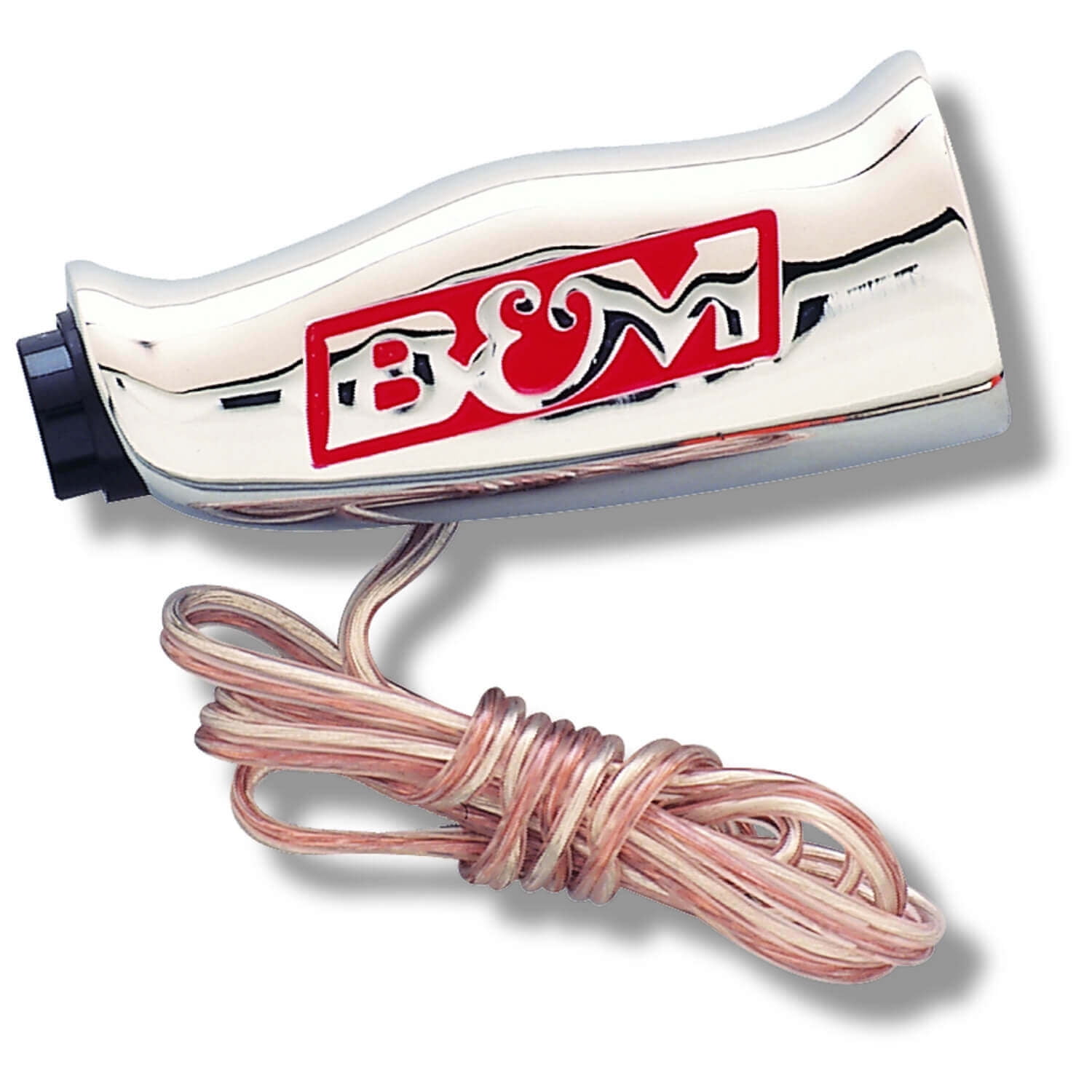 B&M 80659 Universal Shifter T-Handle with B&M Logo and Button Switch ...